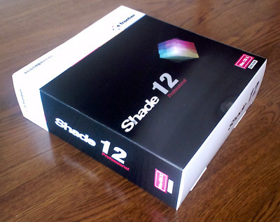 Shade12にバージョンアップ（Shade12 Professional）: シロのものつくり日記